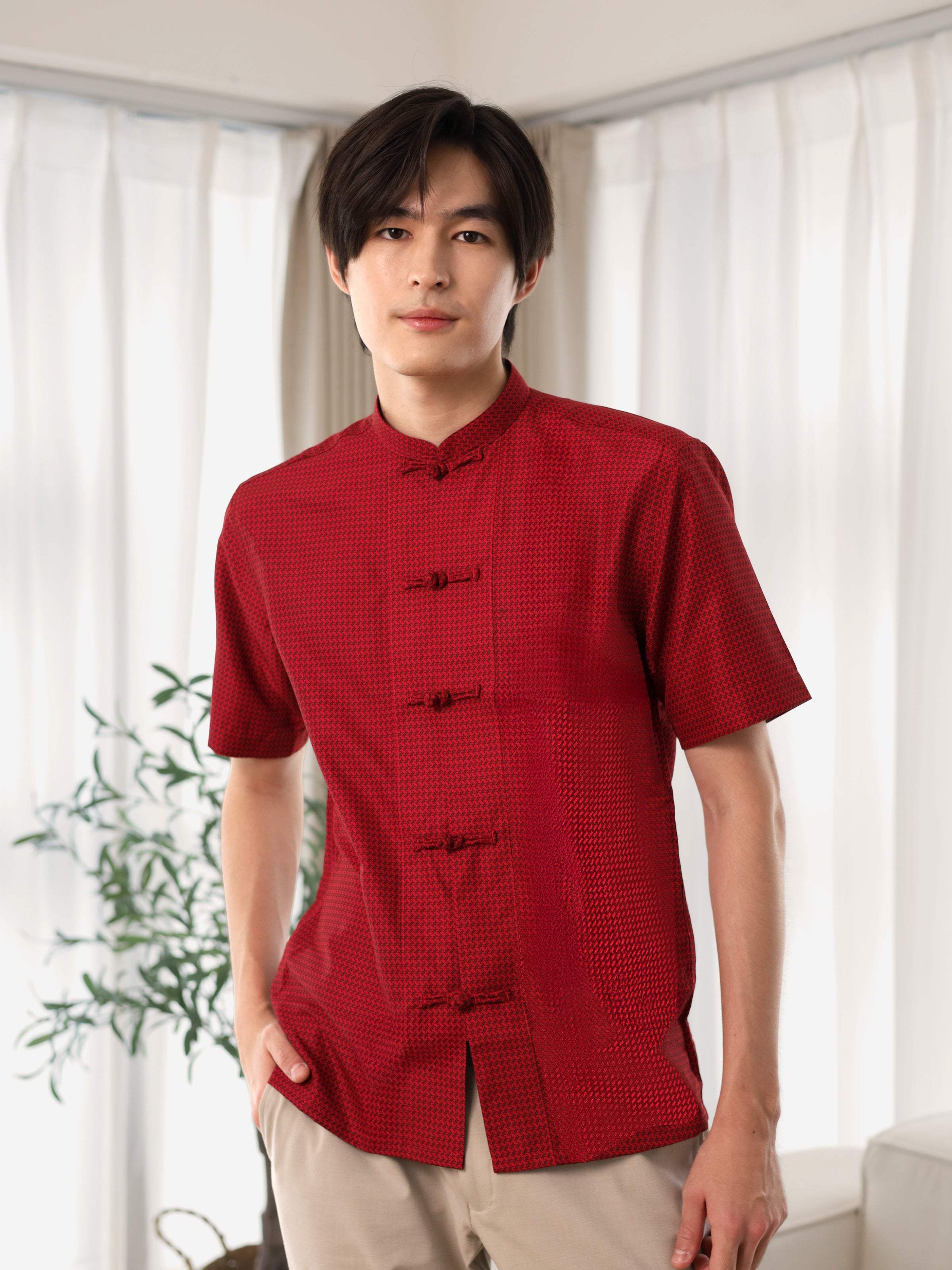 Meander Red Tang Shirt